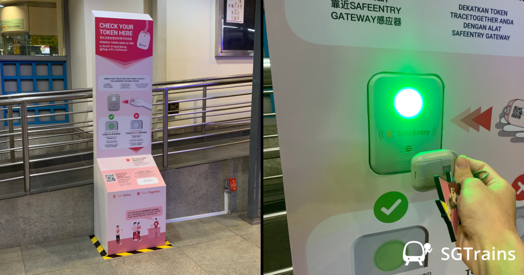 TraceTogether Checking Pods Now Available at Selected MRT Stations | A ...