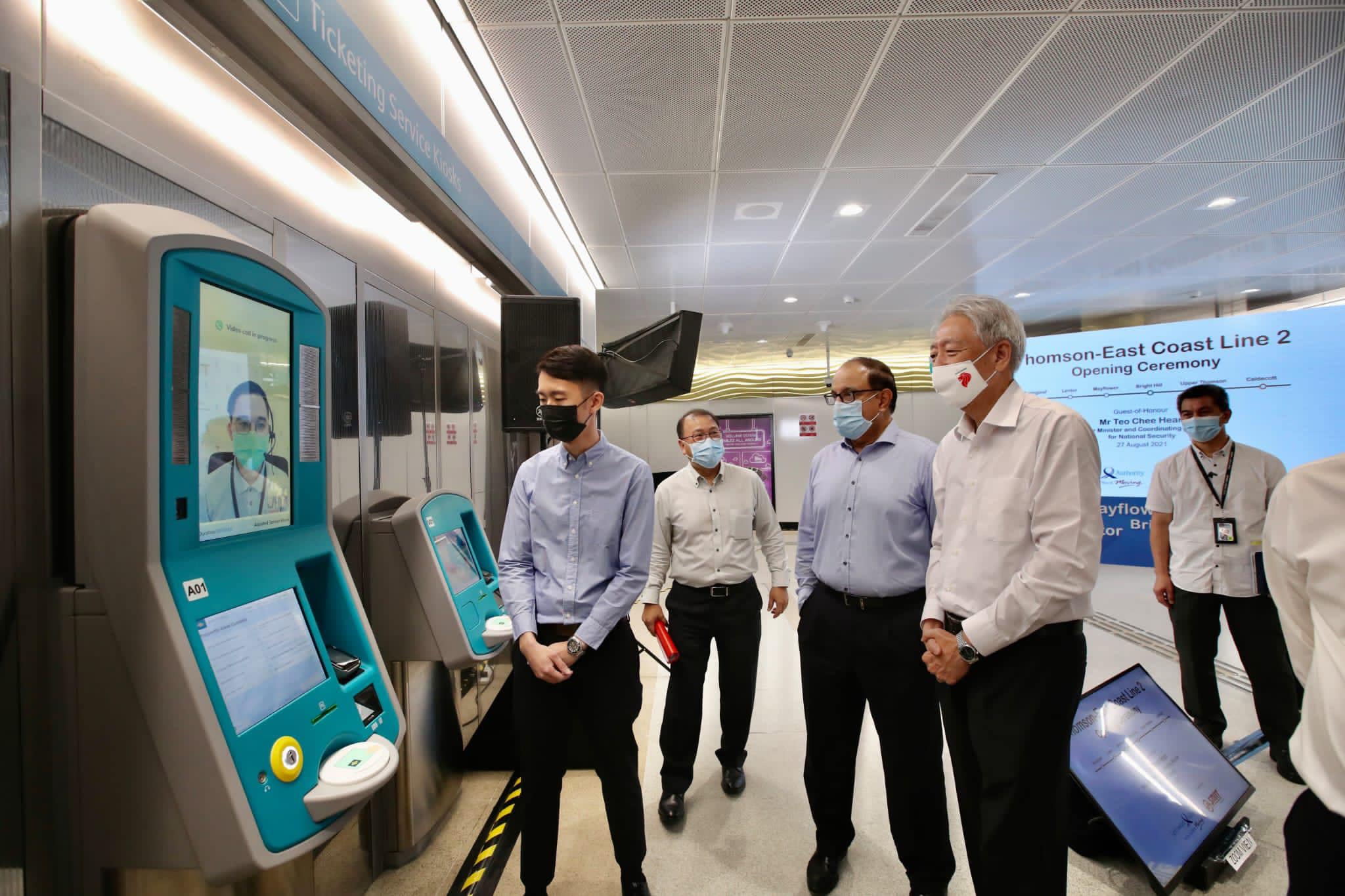 6 MRT Stations for Thomson-East Coast Line 2 Begin Passenger Service ...